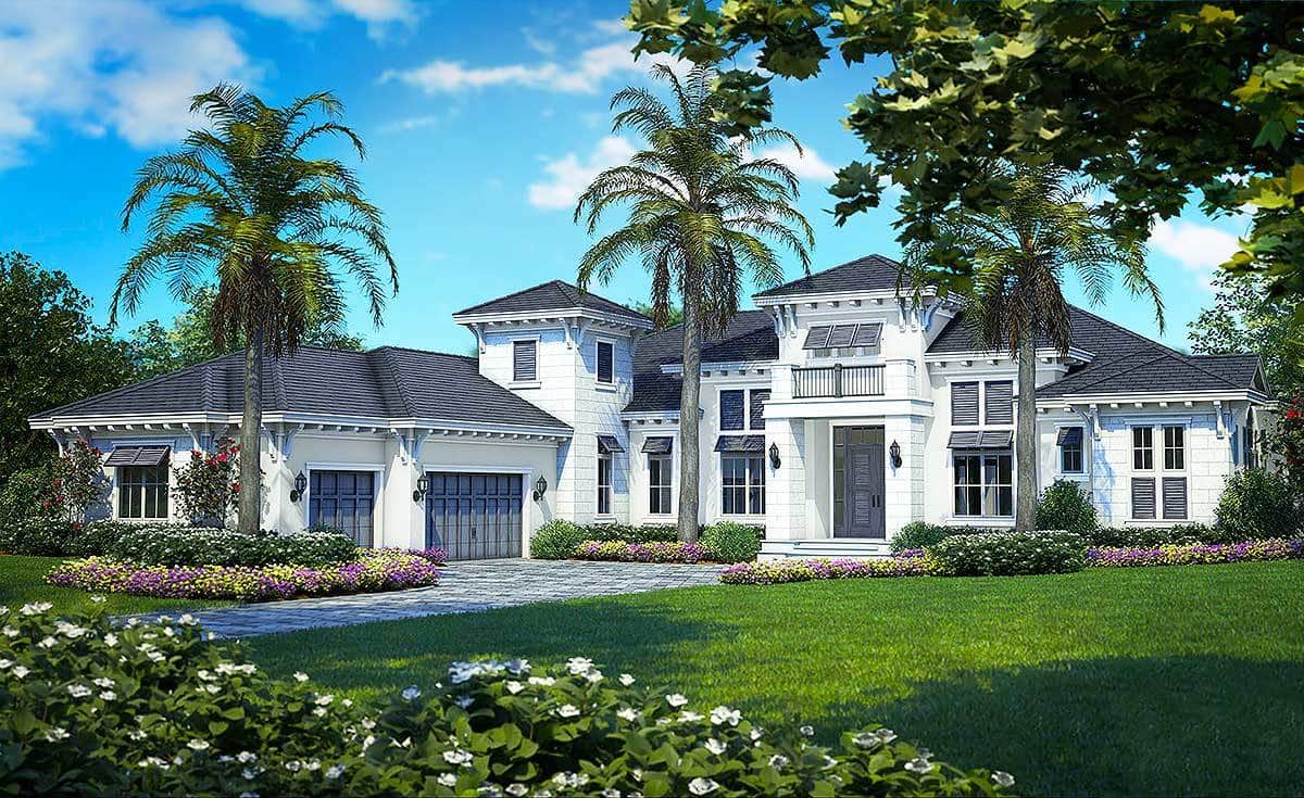 Florida House Plans - Florida Style Home Plans - Designed & Custom