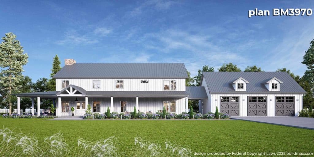 BM3970-Barndominium House Plans