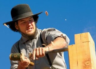 Can the Amish Really Build a Barn in a Day?
